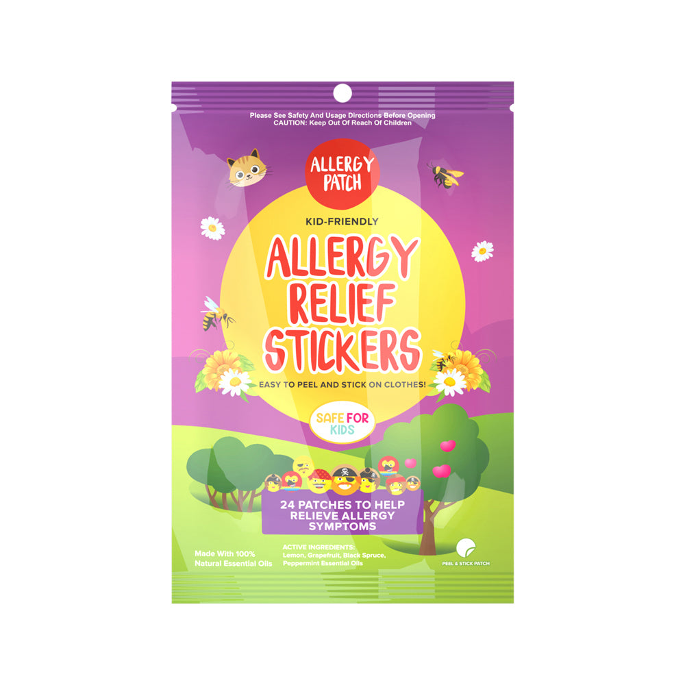 NATPAT AllergyPatch Organic Allergy Relief Stickers x 24 Pack – The Vitamins Shoppe
