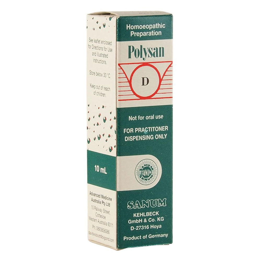 Sanum Polysan D 10ml – The Vitamins Shoppe