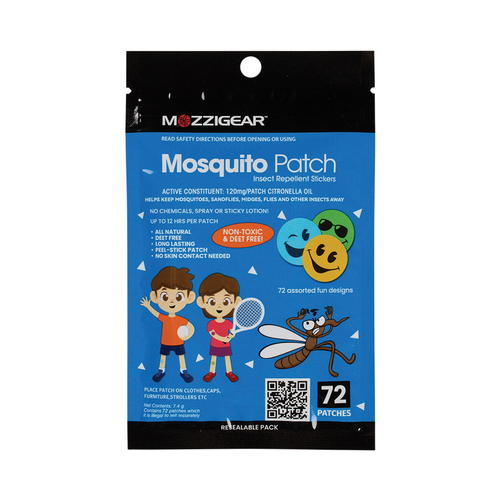 MOZZIGEAR MOSQUITO PATCH KIDS X 72 PACK – The Vitamins Shoppe