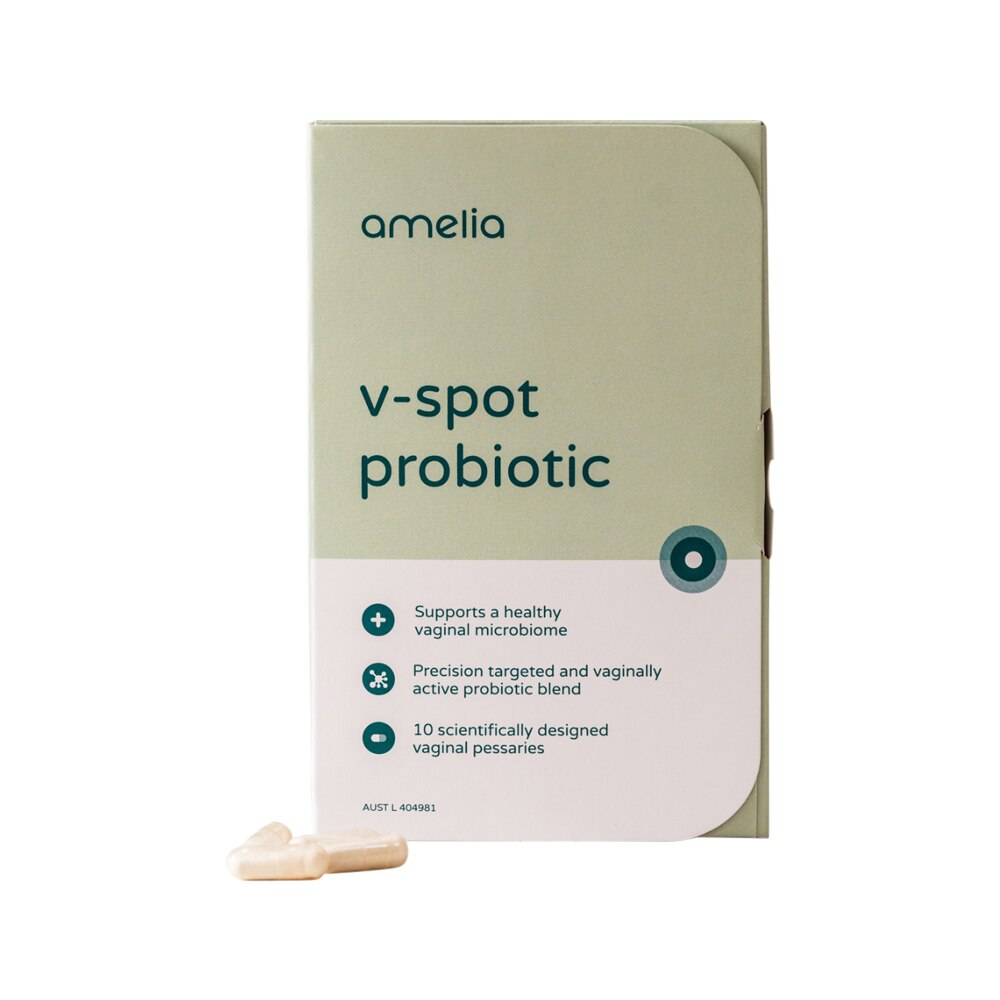 Amelia V-Spot Probiotic Vaginal Pessaries x 10 Pack – The Vitamins Shoppe