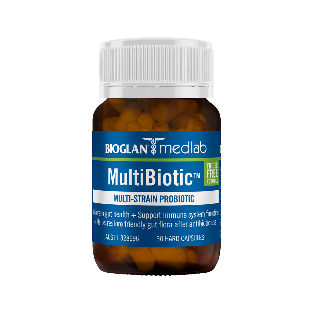 Bioglan Medlab MultiBiotic Multi-Strain Probiotic 30c – The Vitamins Shoppe