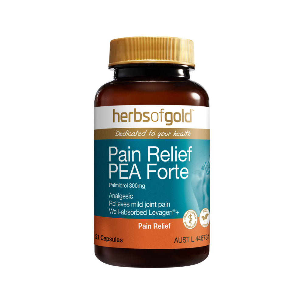 Herbs of Gold Pain Relief PEA Forte 21c – The Vitamins Shoppe