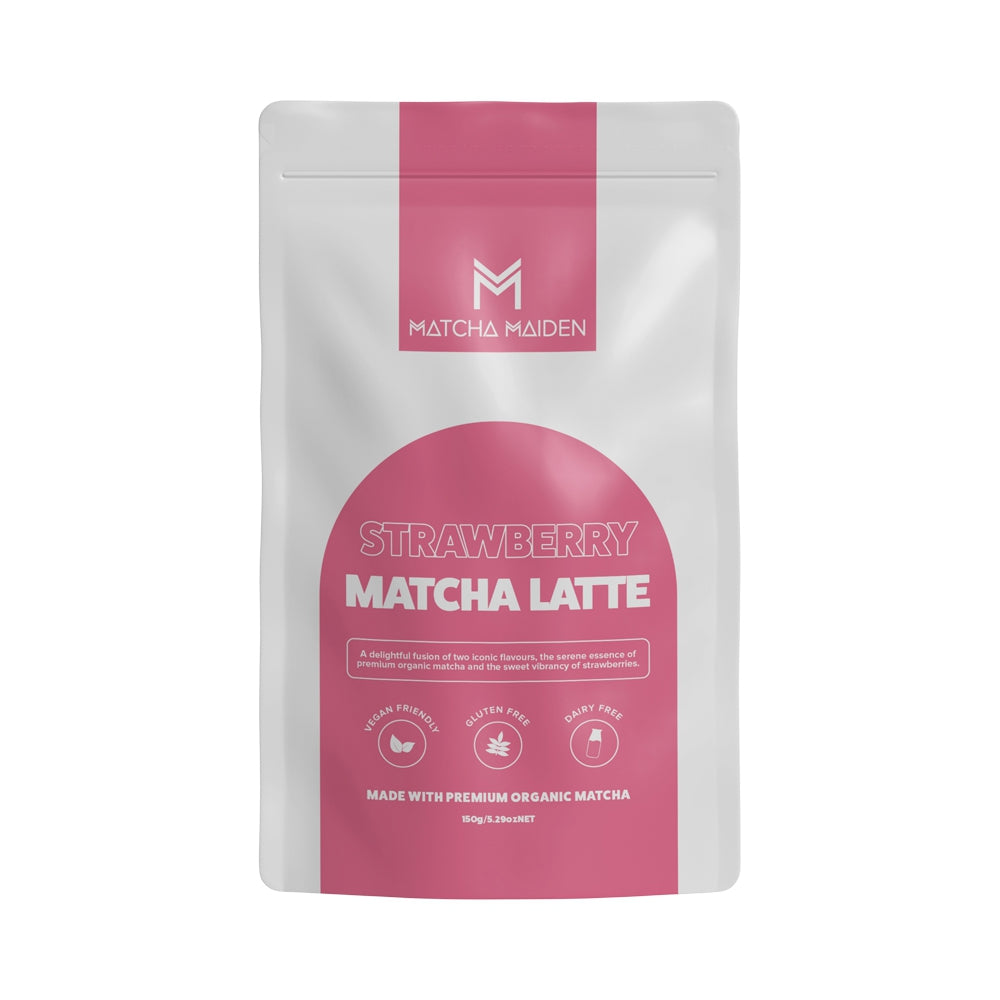 MATCHA MAIDEN STRAWBERRY MATCHA LATTE 150G – The Vitamins Shoppe