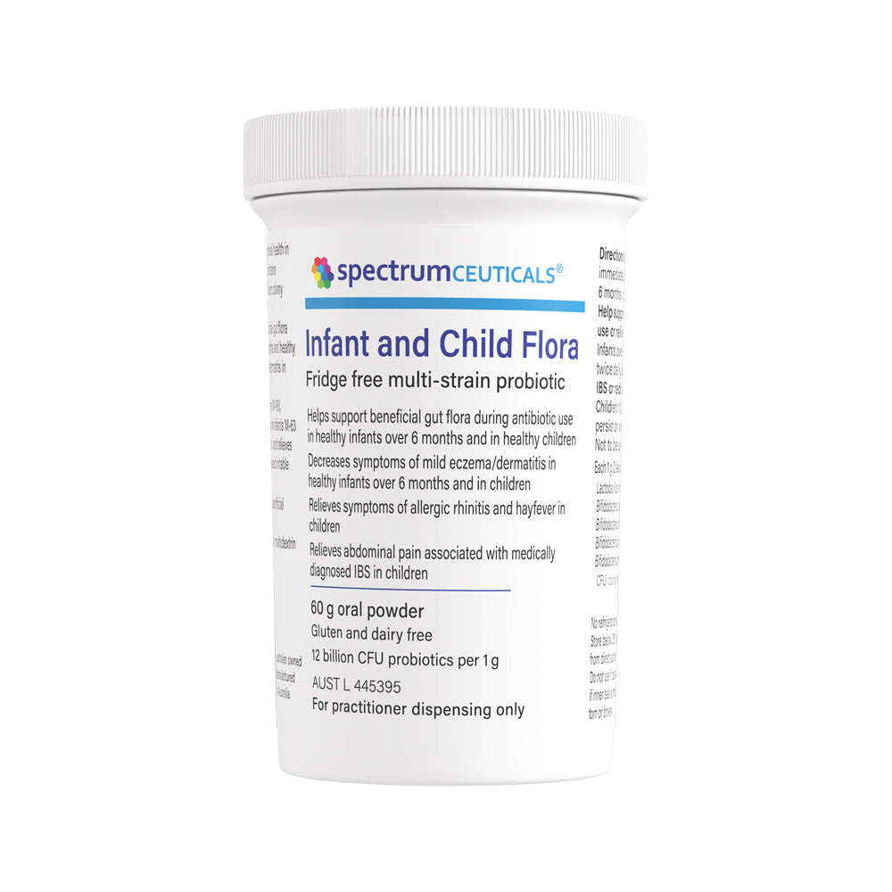 Spectrumceuticals Infant and Child Flora (Fridge Free Multi-Strain Pro ...