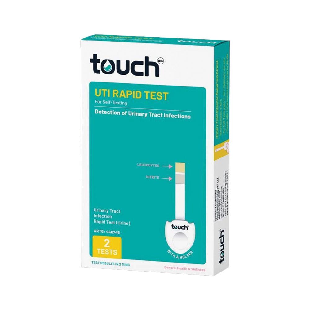 TOUCH BIO SELF TEST KIT - UTI RAPID TEST SELF TESTING URINARY TRACT IN ...