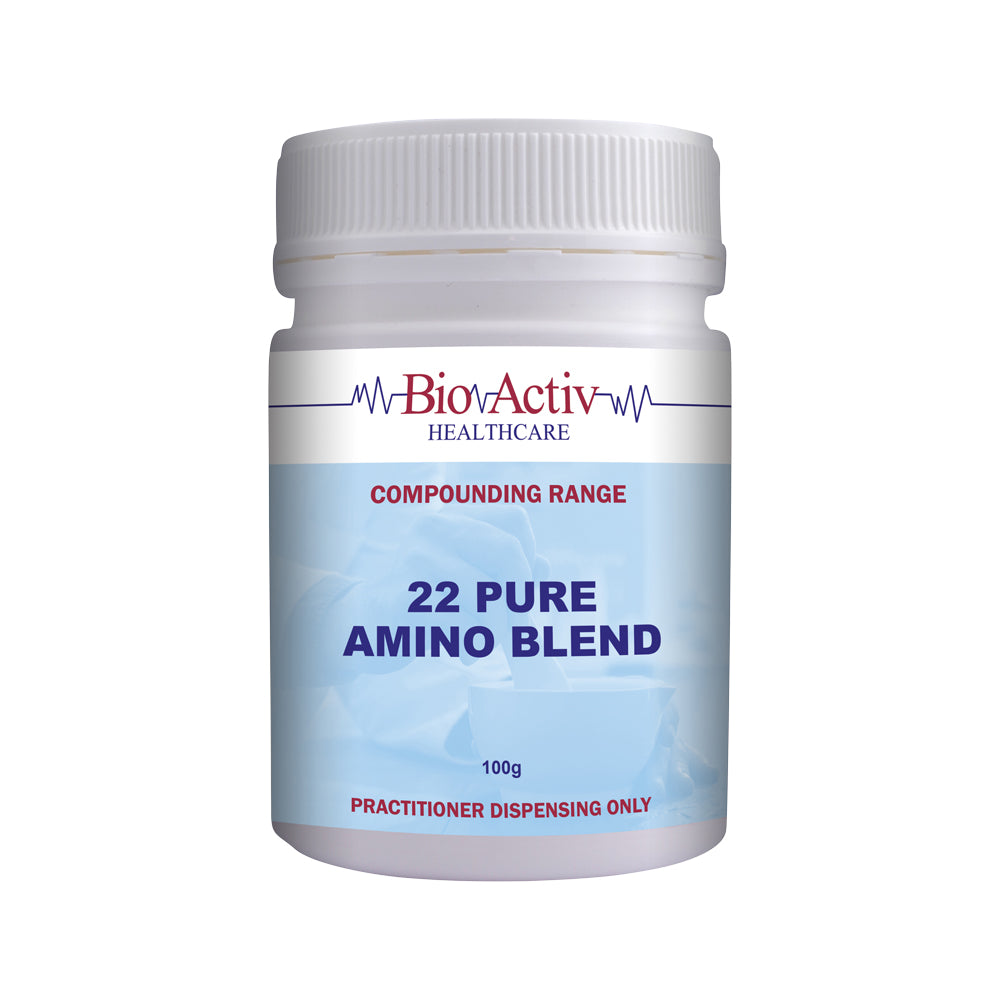 BioActiv Healthcare Compounding Range 22 Pure Amino Blend 100g – The ...