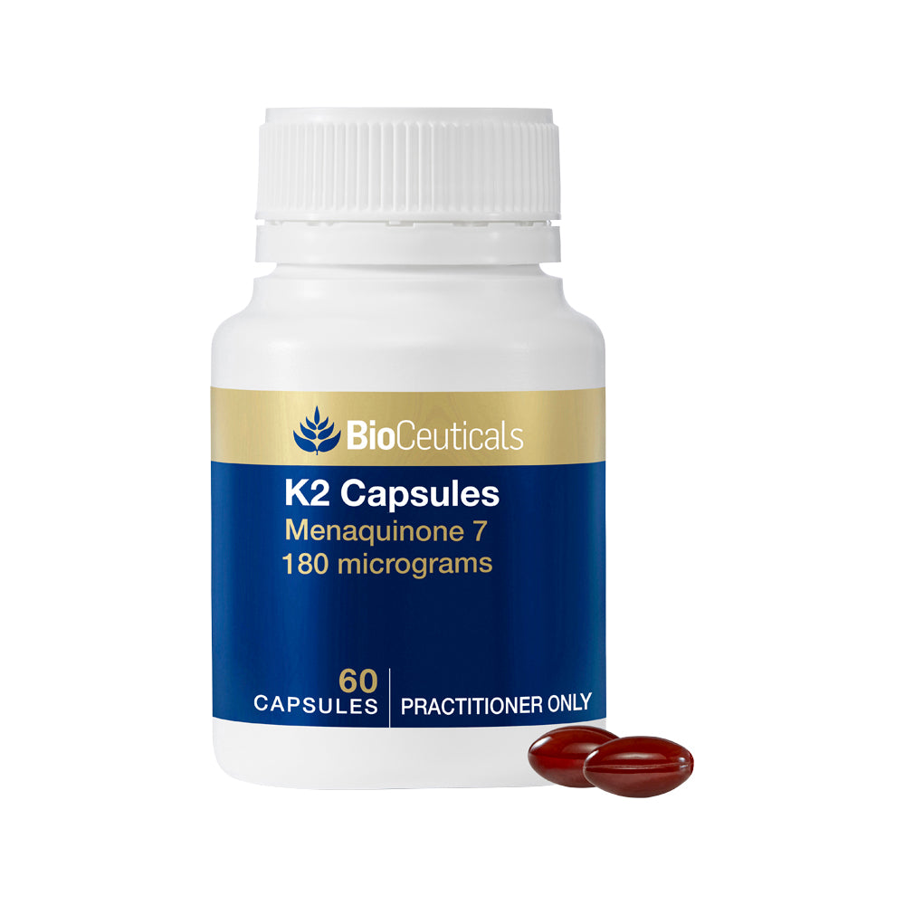 BioCeuticals K2 Capsules for Bone and Blood Health – The Vitamins Shoppe