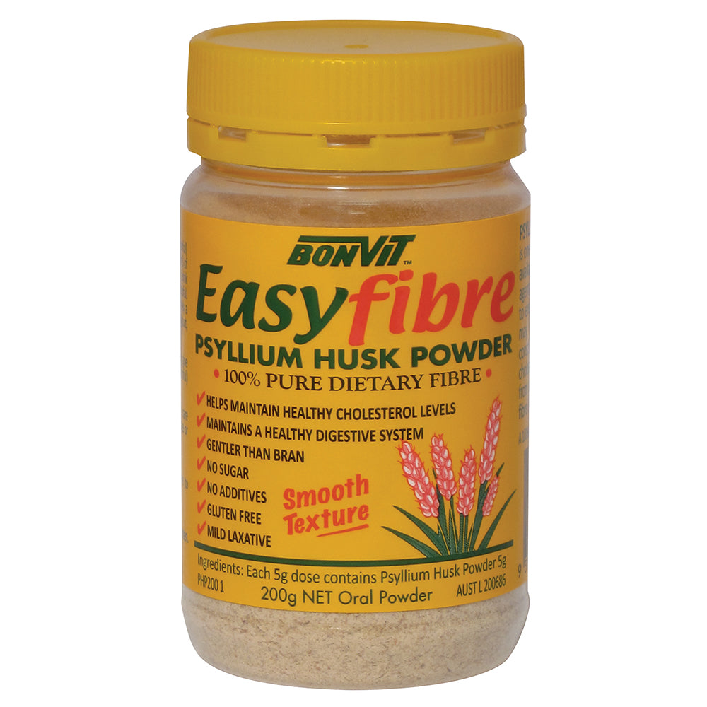 Bonvit Easyfibre (Psyllium Husk Powder) Oral Powder 160g – The Vitamins ...