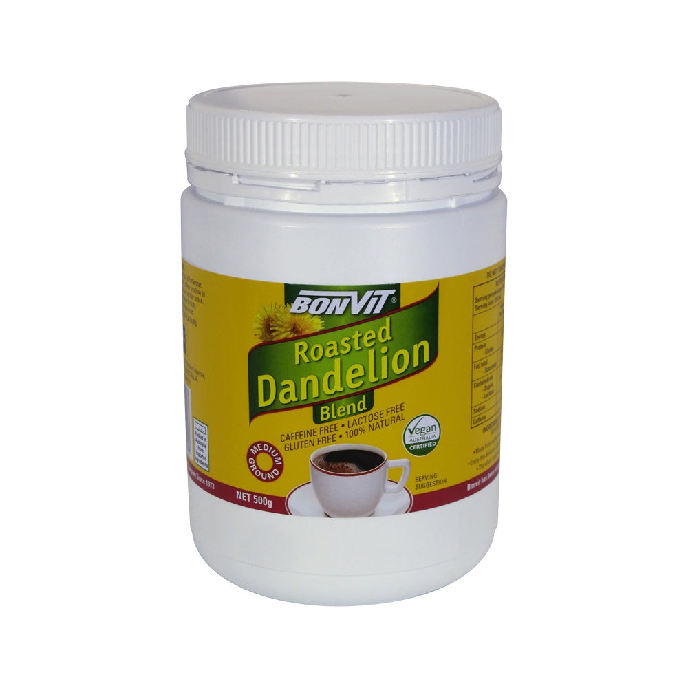 Bonvit Roasted Dandelion Blend Medium Ground 500g – The Vitamins Shoppe