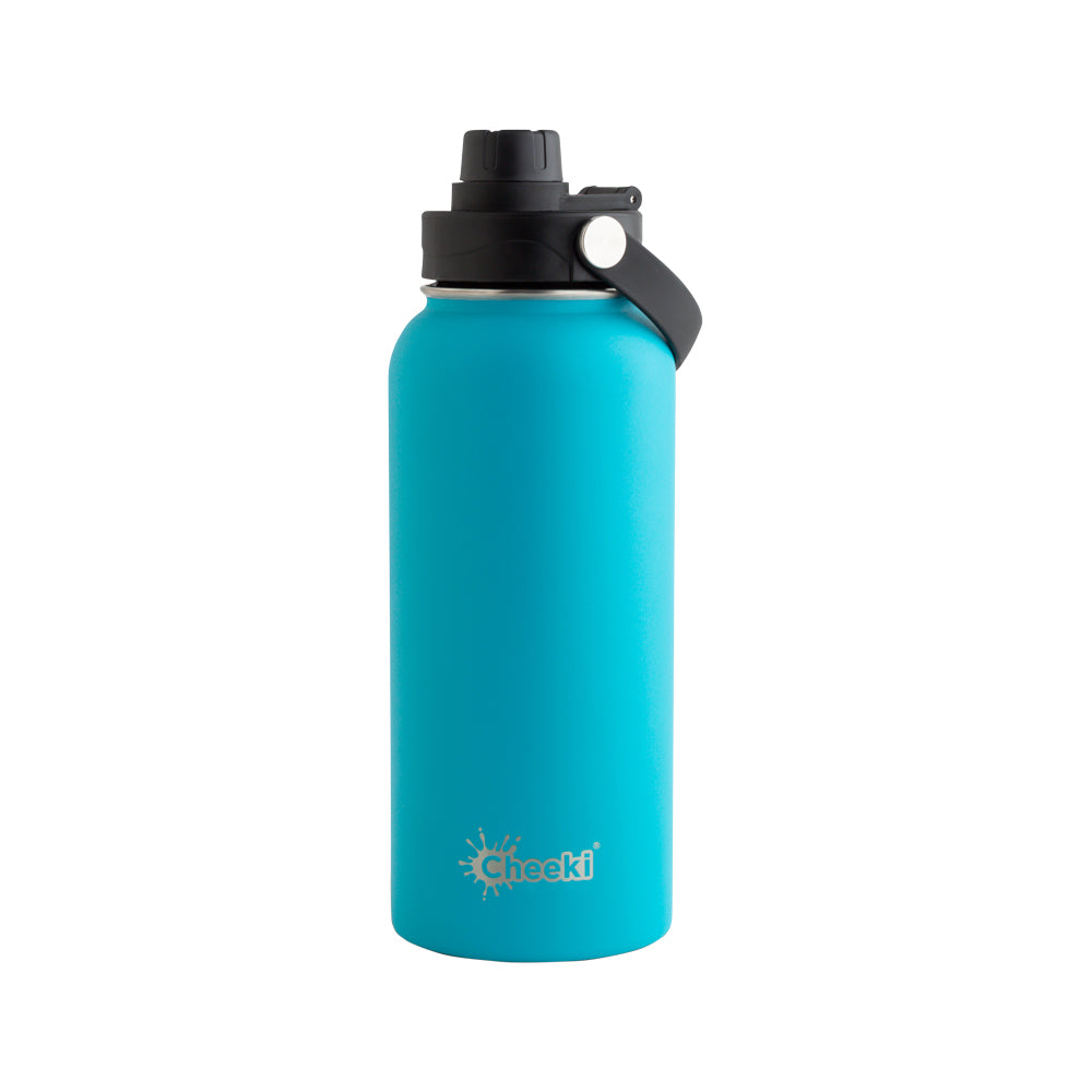 Cheeki Insulated Bottle Adventure Aqua (Large) 1L – The Vitamins Shoppe