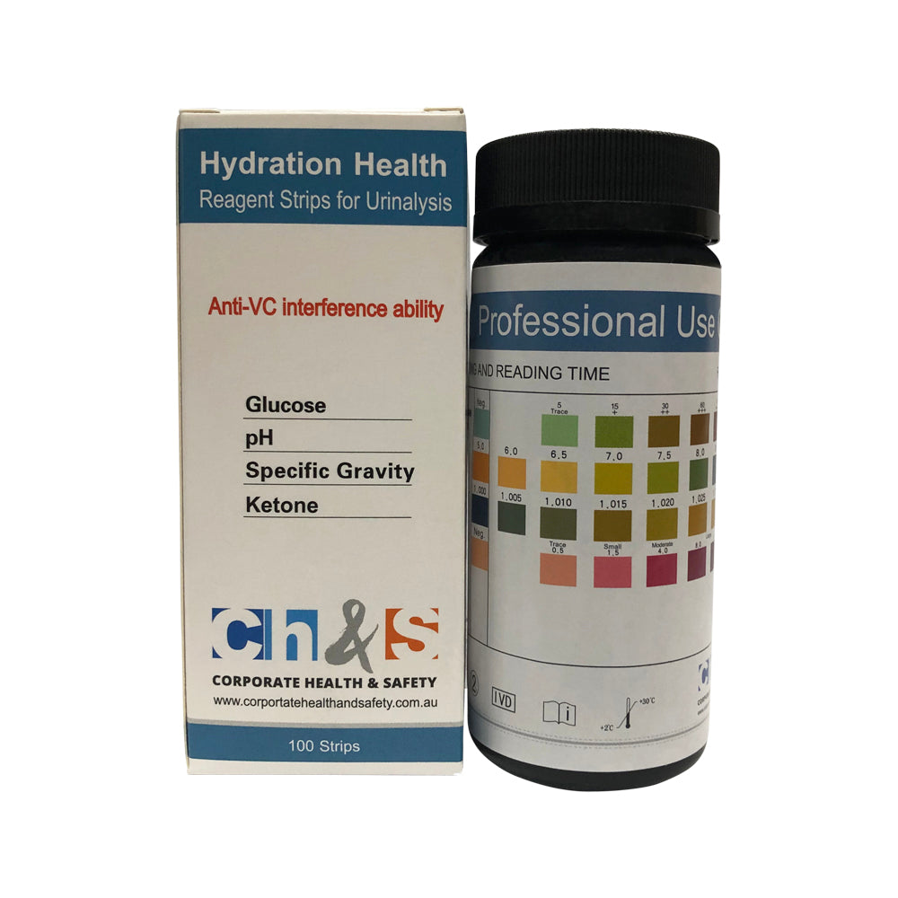 Corporate Health & Safety Test Kit Hydration Health (Reagent Strips fo ...