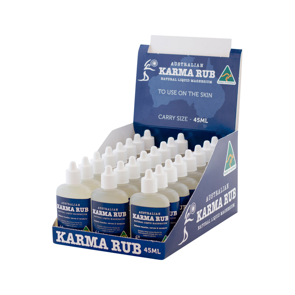 Karma Rub Liquid Magnesium 45ml x 24 Display – The Vitamins Shoppe