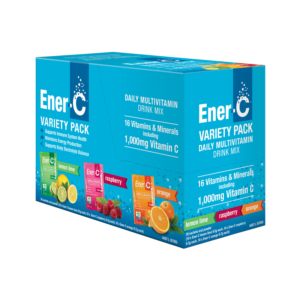 Martin & Pleasance Ener-C Daily Multivitamin Drink Mix (1000mg Vitamin ...