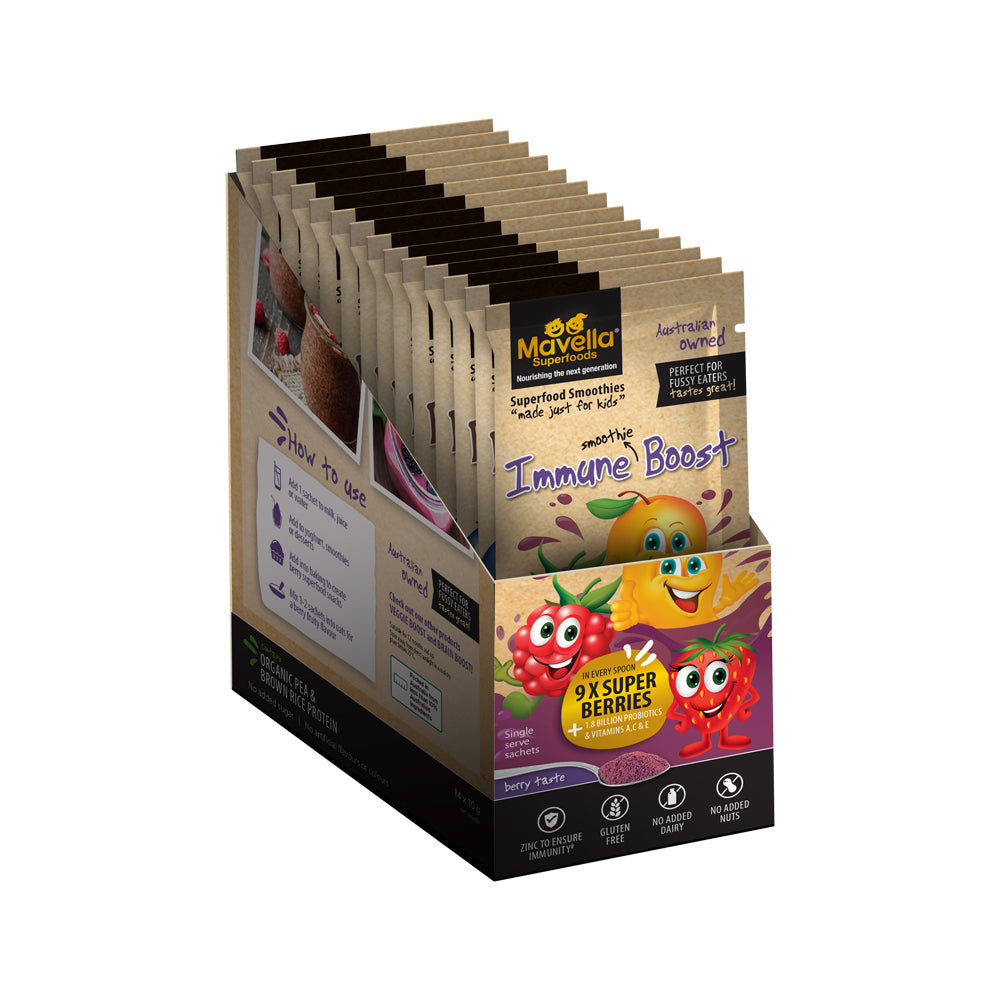 Mavella Superfoods Immune Superfood Smoothie Boost Berry Sachet 10g x ...