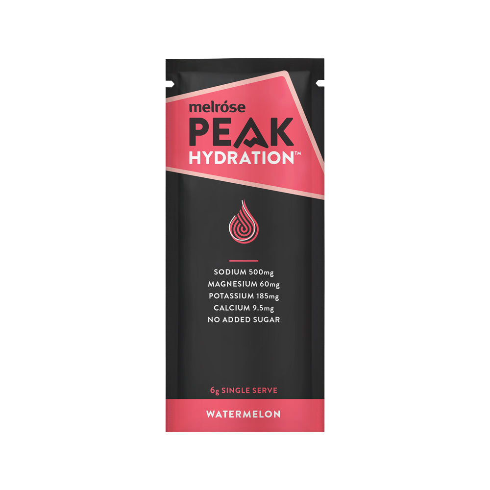 Melrose Peak Hydration Watermelon Sachet 6g x 20 Display – The Vitamins ...