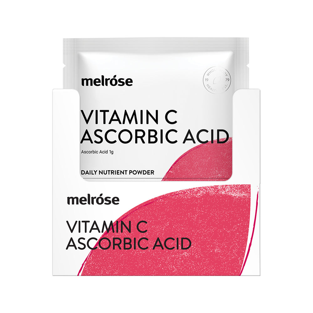 Melrose Vitamin C Ascorbic Acid Oral Powder Sachet 125g x 8 Display ...