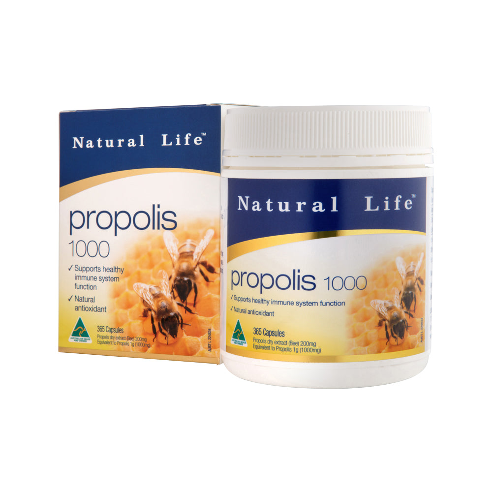 Natural Life Propolis 1000 365c – The Vitamins Shoppe