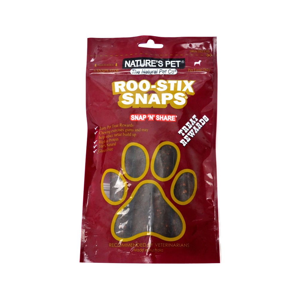 Natures Pet Roo-Stix Snaps x 6 Pack – The Vitamins Shoppe