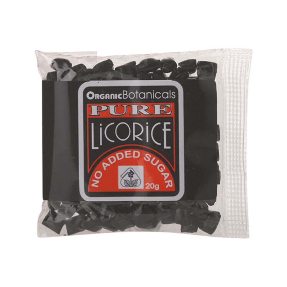 Organic Botanicals Pure Licorice Original Bag 20g – The Vitamins Shoppe