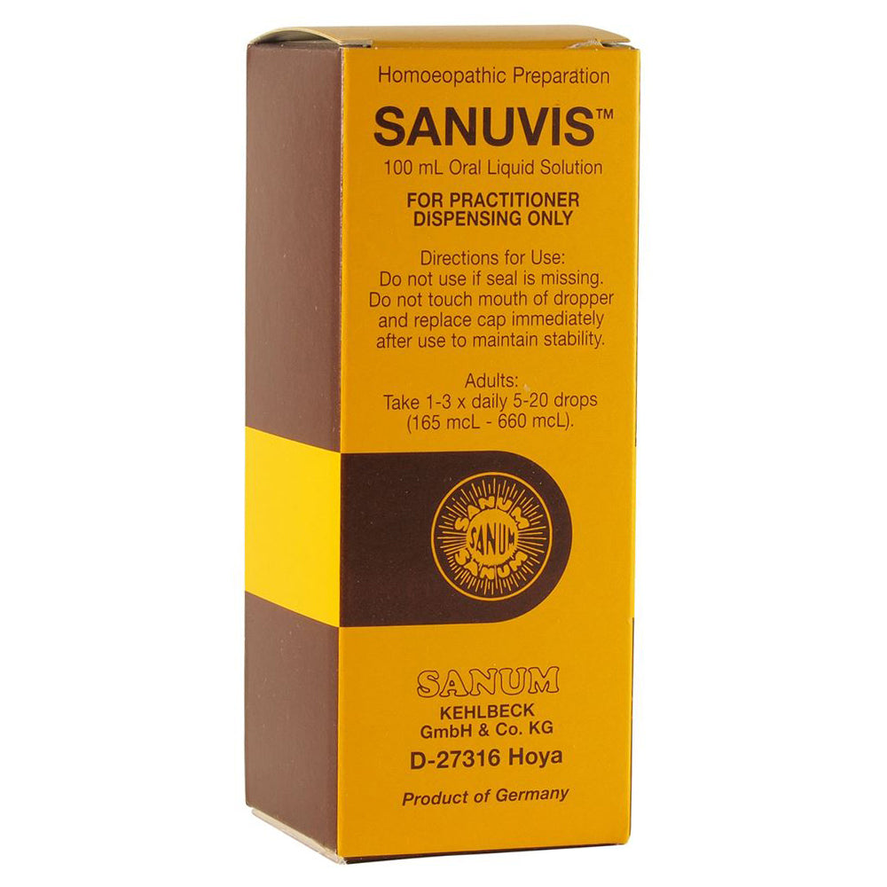 Sanum Sanuvis 100ml – The Vitamins Shoppe