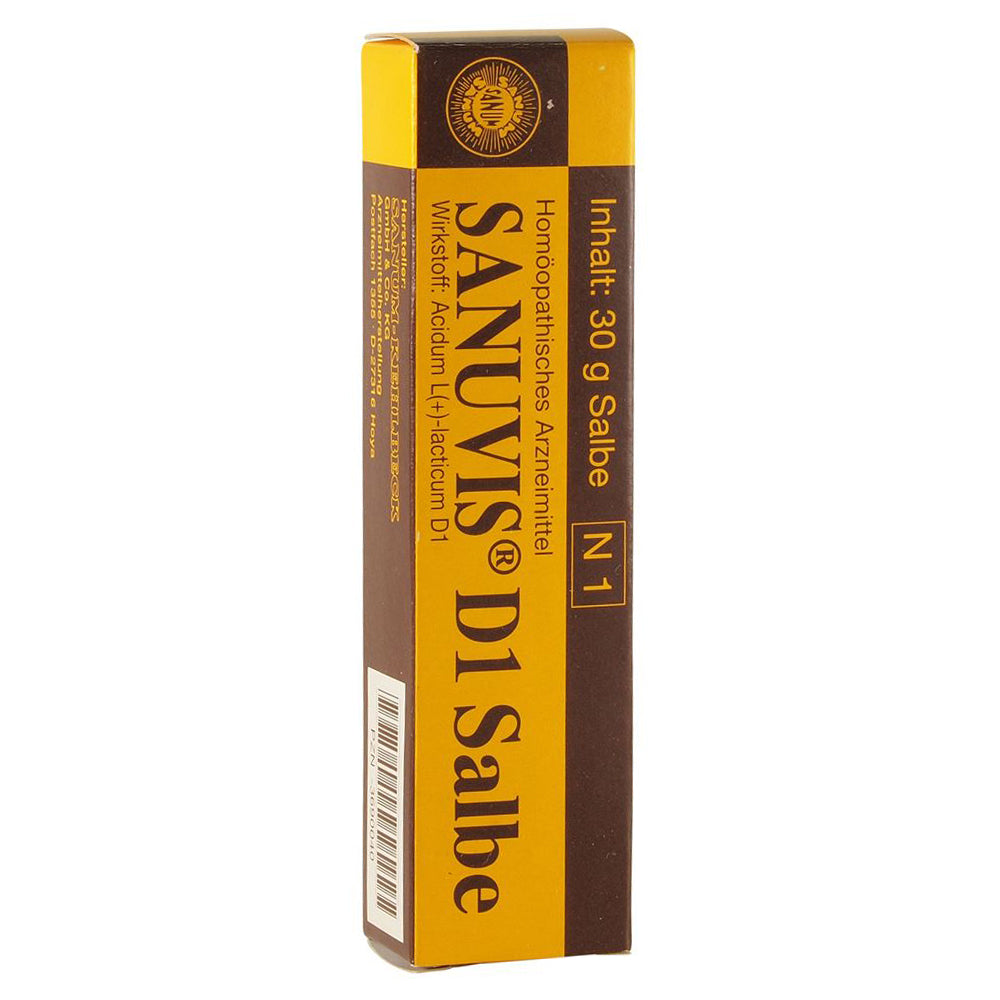 Sanum Sanuvis 1X (D1) Ointment 30g – The Vitamins Shoppe