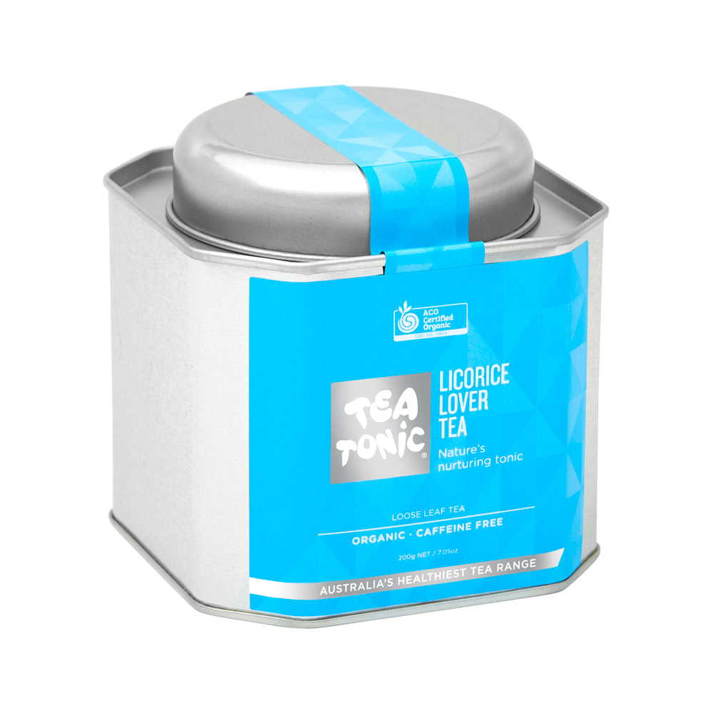 Tea Tonic Organic Licorice Lover Tea Caddy Tin 200g – The Vitamins Shoppe