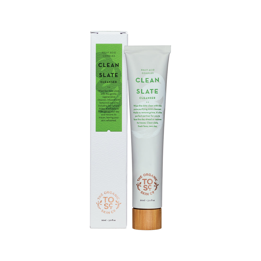 The Organic Skin Co Organic Clean Slate Cleanser Fruit Acid Complex 90 ...