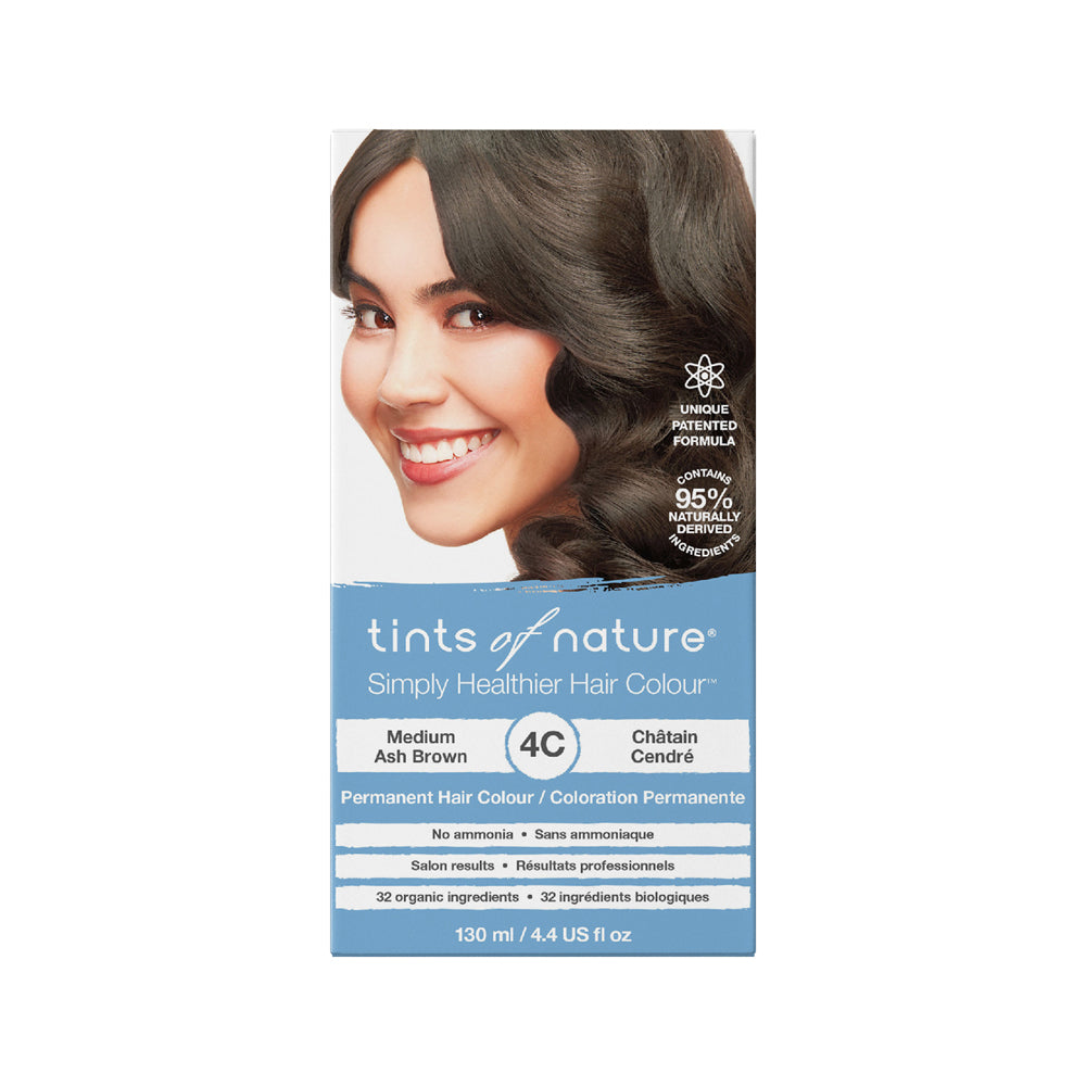 Tints of Nature Permanent Hair Colour 4C (Medium Ash Brown) – The ...
