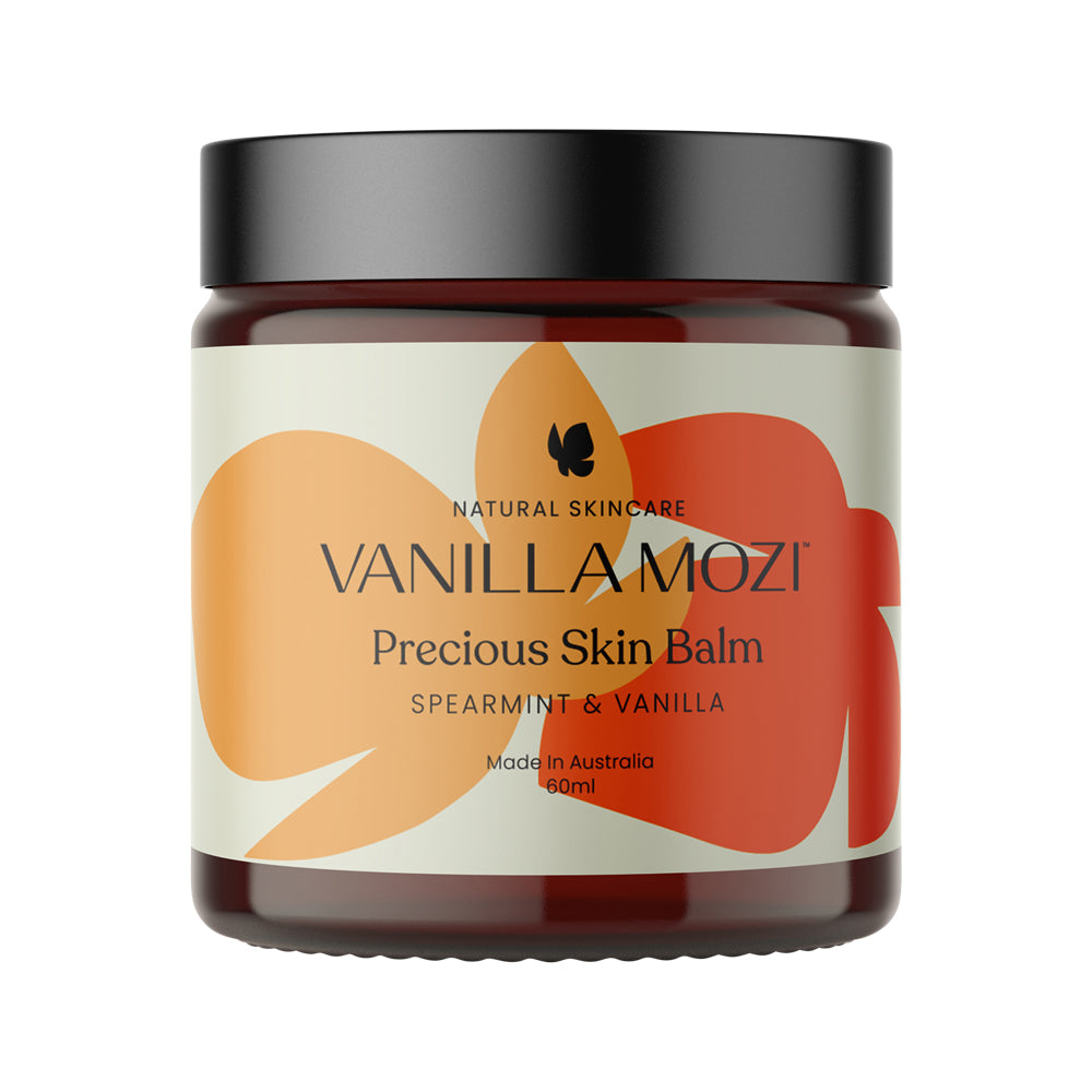 Vanilla Mozi Precious Skin Balm Spearmint & Vanilla 60ml – The Vitamins ...