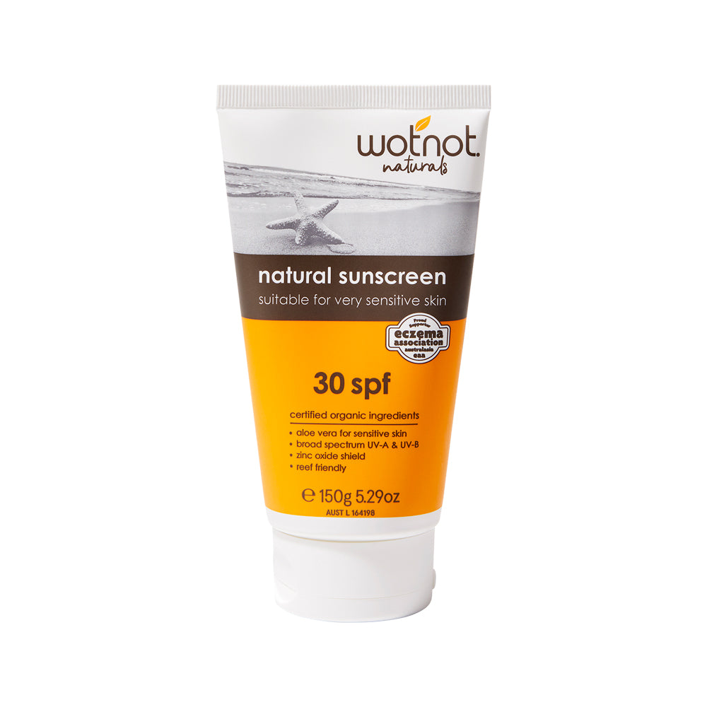 Wotnot Naturals Natural Sunscreen SPF 30 150g – The Vitamins Shoppe